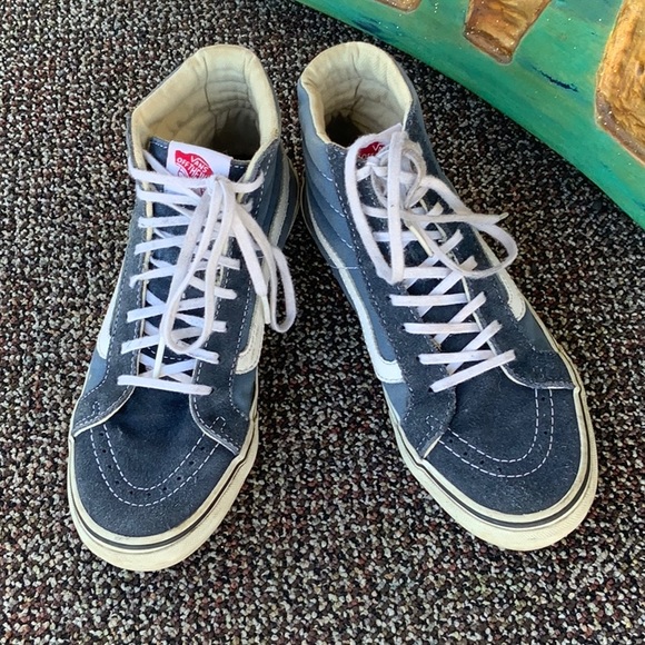 Vans | Shoes | Vintage Blue Wave Skate Shoes Mens 55 Womens 7 | Poshmark